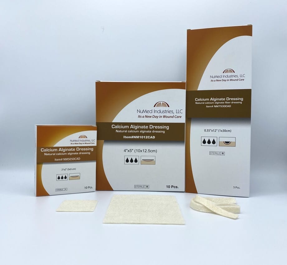 Calcium Alginate Dressing 4x5 (10 ct.) | BODYARMOR MEDICAL SUPPLIES