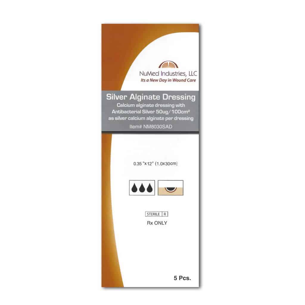 Calcium Alginate with Silver 4x5 (10 ct.) | BODYARMOR MEDICAL SUPPLIES